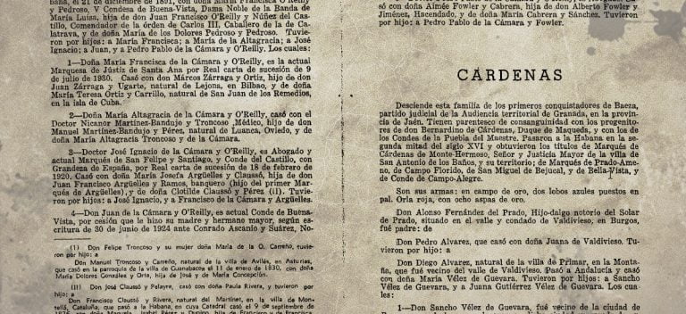 Historia de Familias Cubanas: History of 841 Surnames in Cuba - Cuba ...