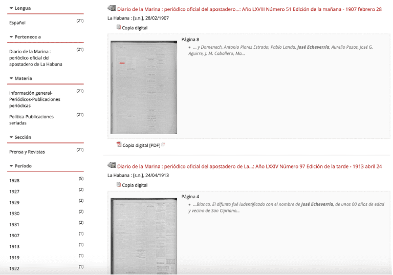 How to use Cuban newspaper archives to conduct genealogy research ...